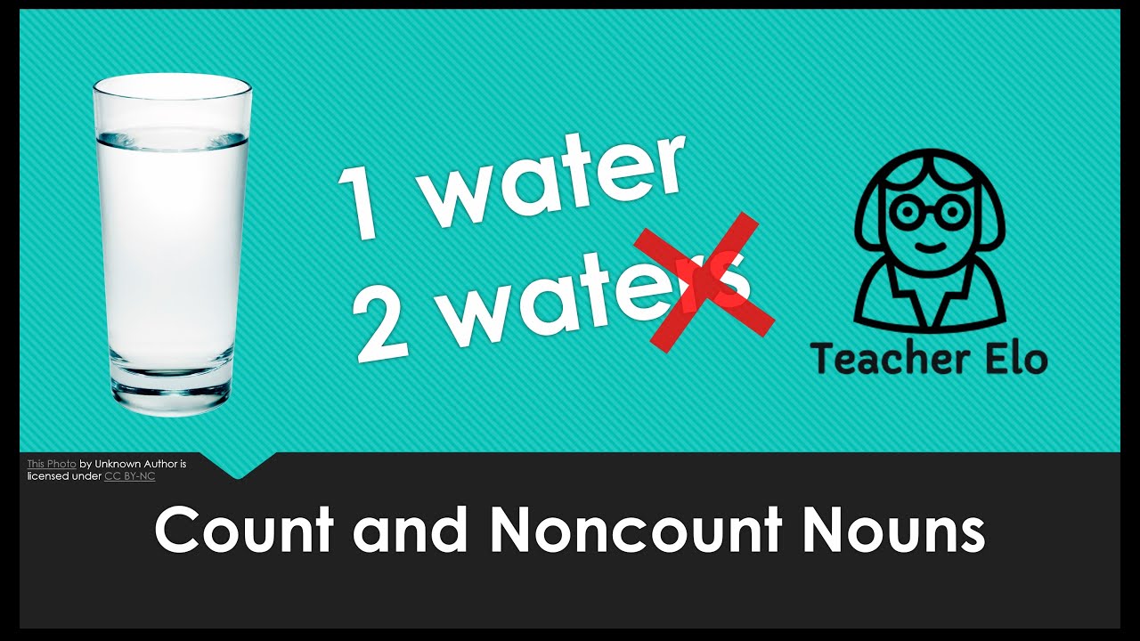 What are COUNT and NONCOUNT NOUNS?- English Grammar - Subject Verb ...