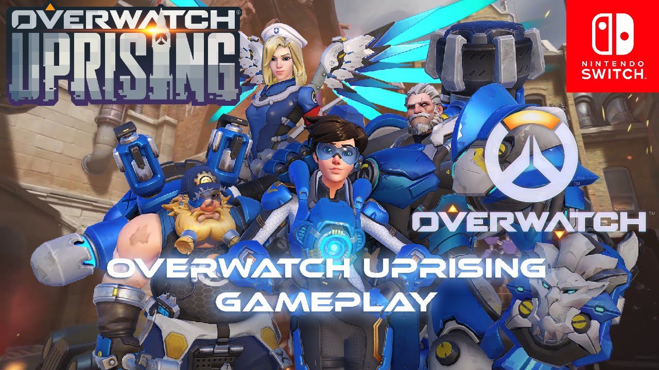 Overwatch Mission Archives: Uprising Story | Mercy And Tracer Gameplay ...