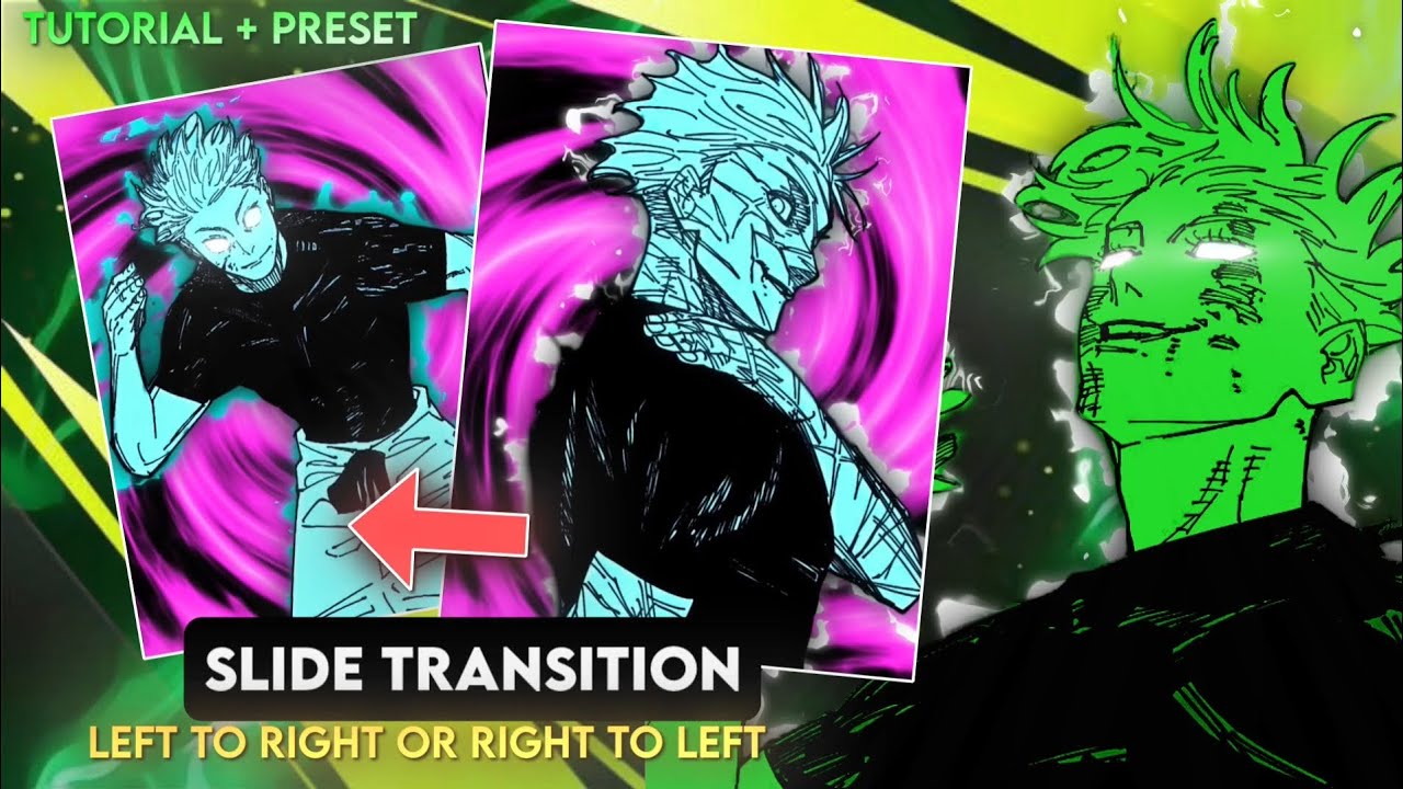 Slide transition tutorial alight motion | right to left transition alight motion ( +preset ...