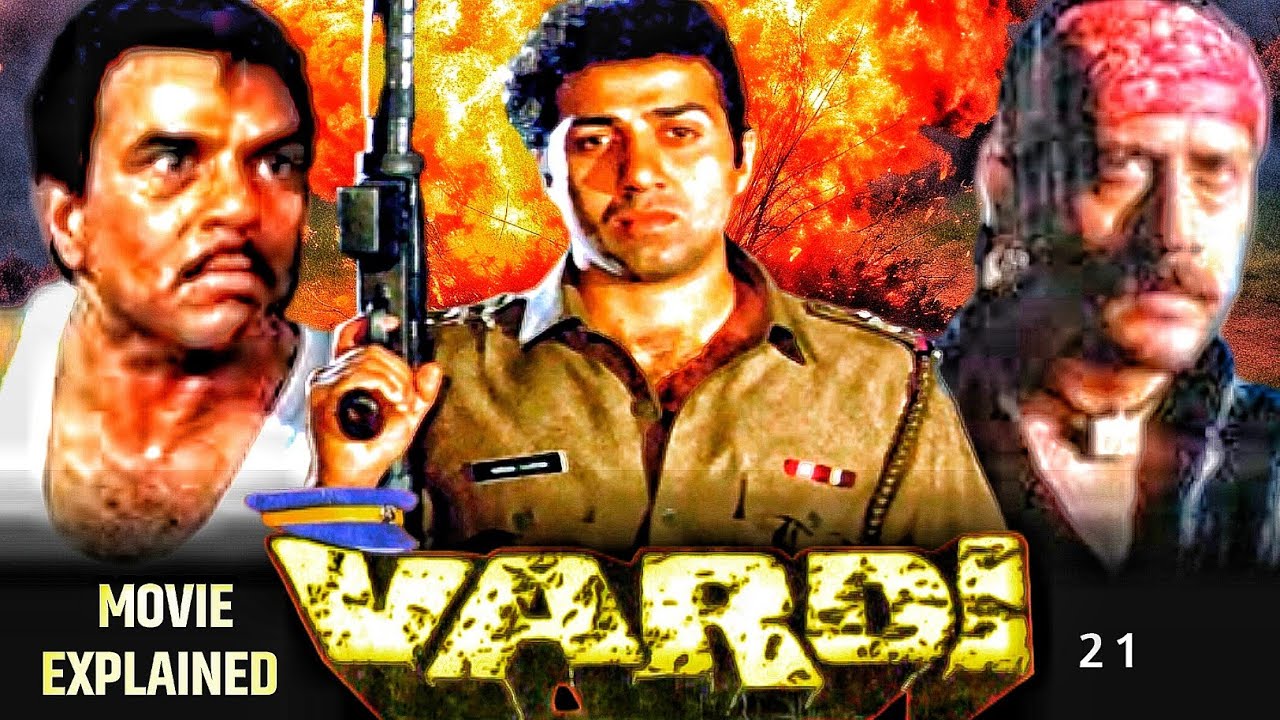 Vardi 1989 Movie Hindi Explained | Sunny Deol, Jackie Shroff, Vinod ...