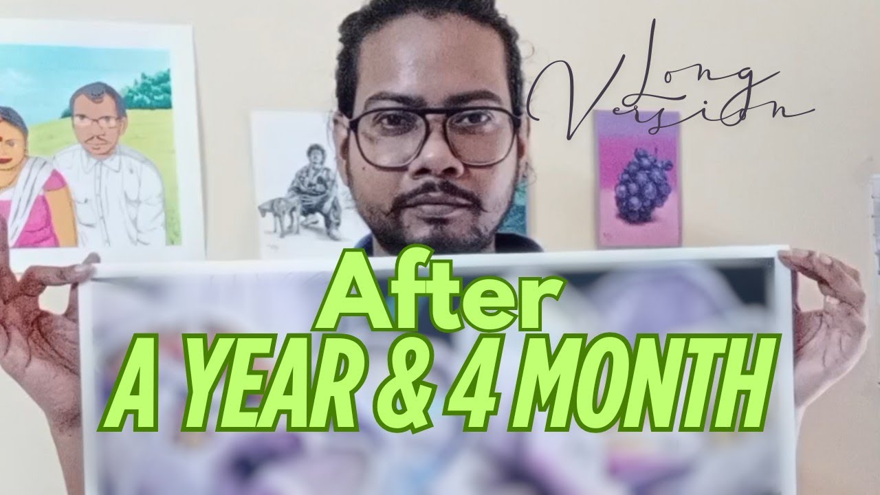 Hyper Realistic Oil Pastel Painting, Long & Detailed Tutorial - YouTube