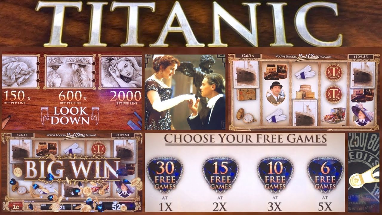 Holland Casino + For Diana + TITANIC Slot Machine + Features & Bonus ...