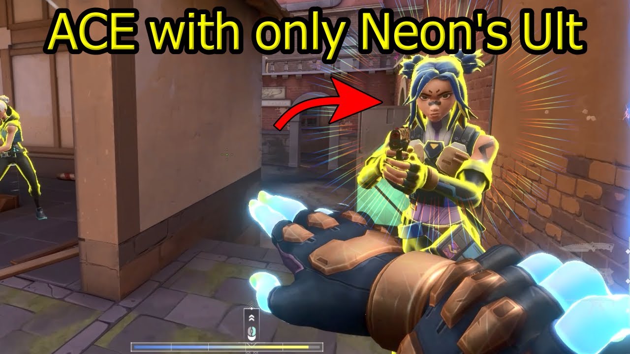 ACE with only Neon's Ultimate | #valorant #ace #gameplay #shorts - YouTube