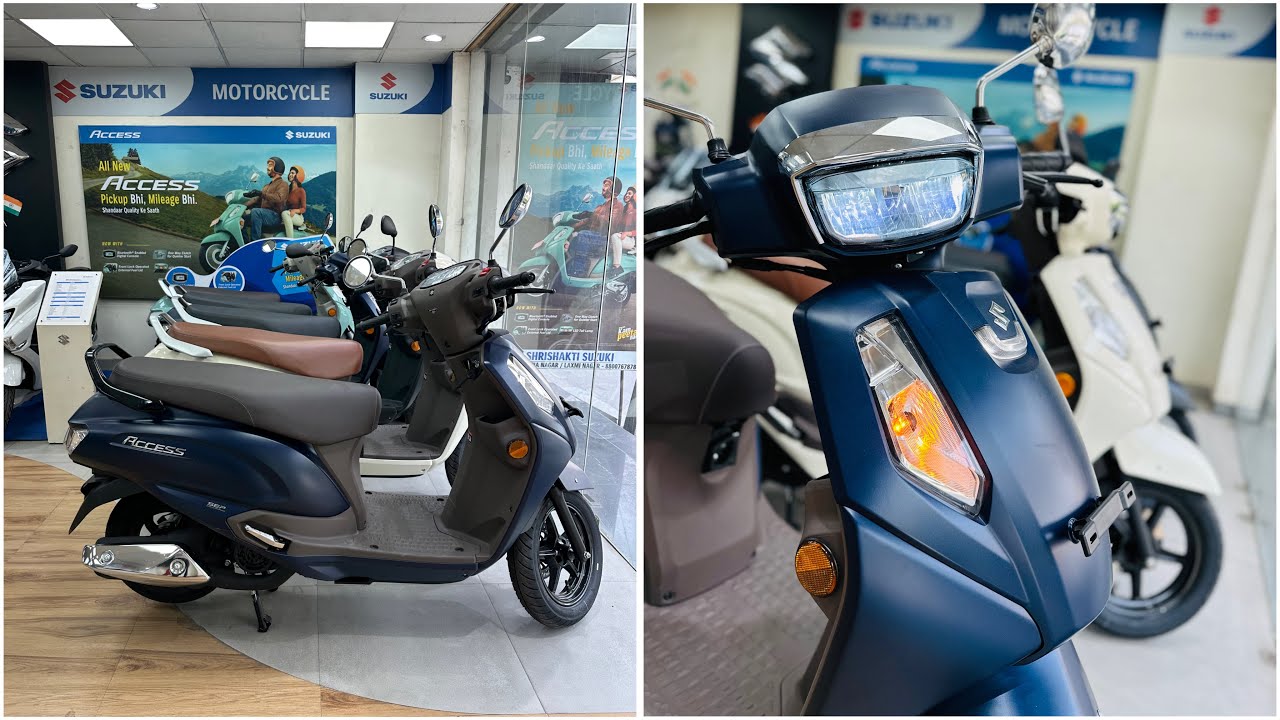 Suzuki Access Base Mid and Top Model - YouTube