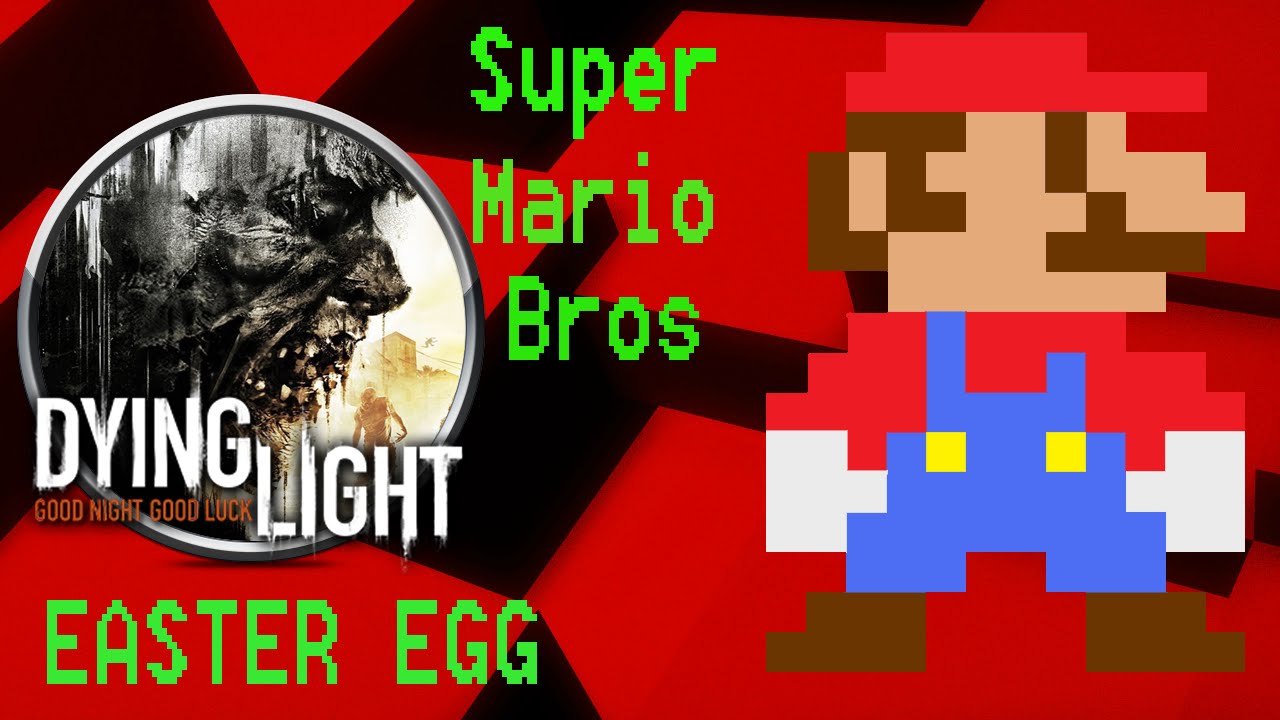 Dying Light Super Mario Easter Egg With Pyza Suit - YouTube