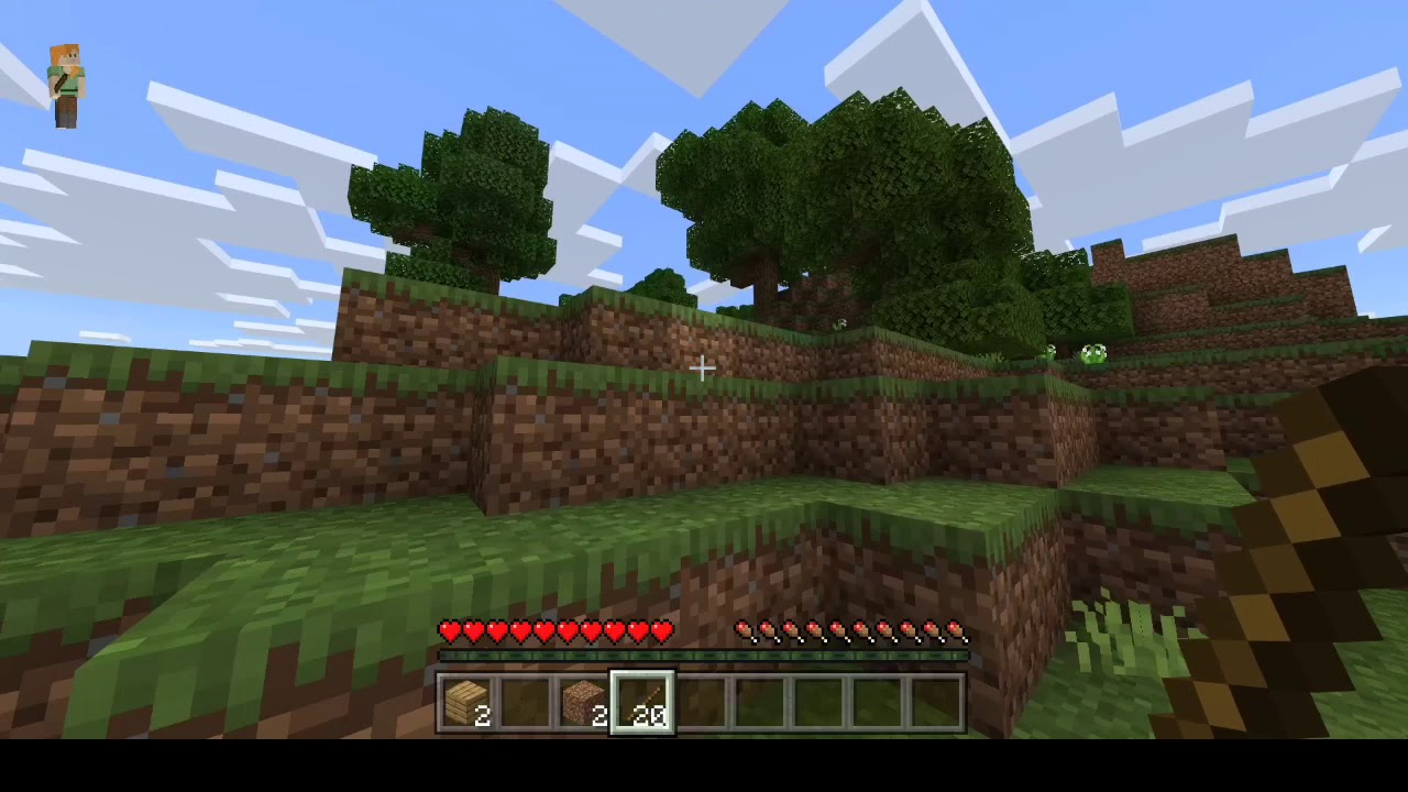 Minecraft Survival: Getting Stone Tools And Making A House - YouTube