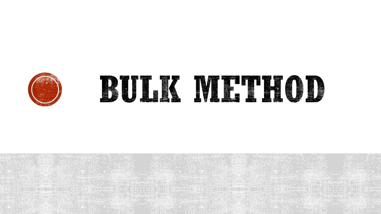 Bulk Method - Breeding Methods - Self Pollinated Crops. - YouTube