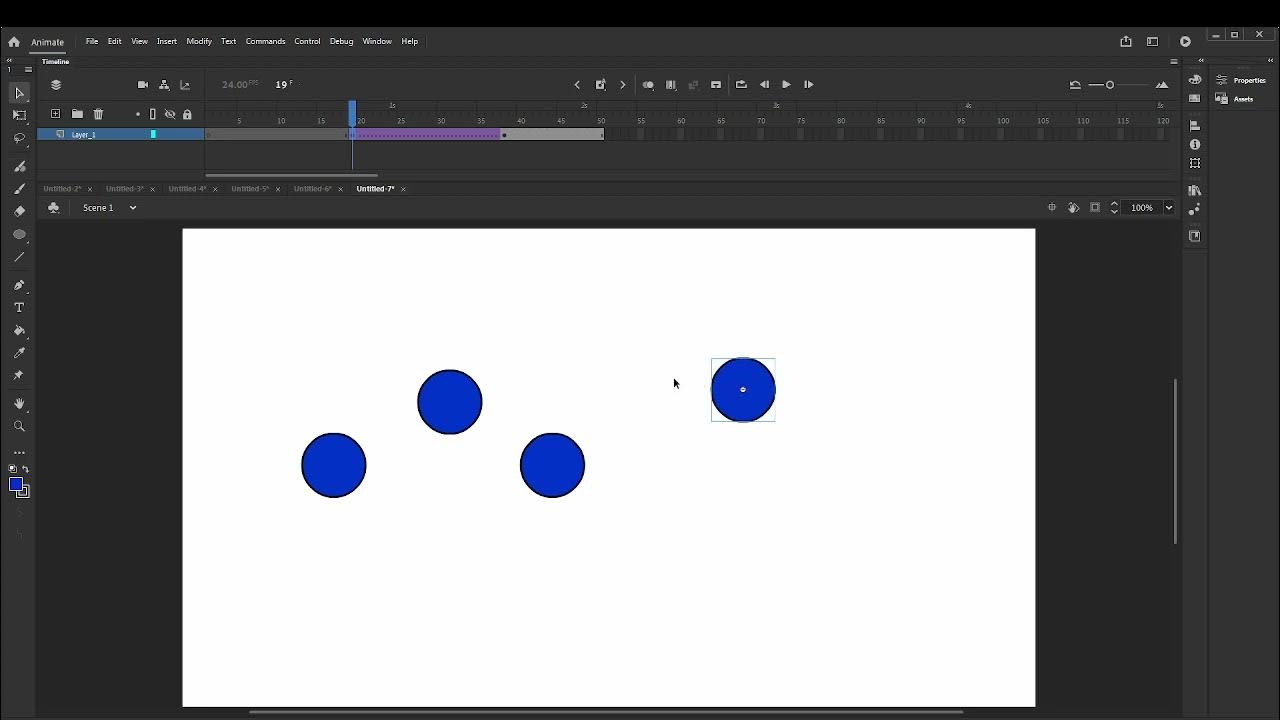 Lesson 7: Classic Motion Tween and a bit of motion tween (Animation Tagalog Tutorial) - YouTube