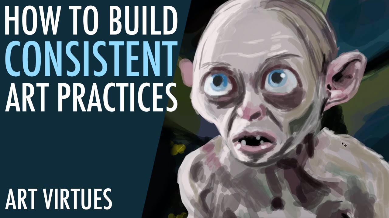 How to be Consistent with Art - YouTube