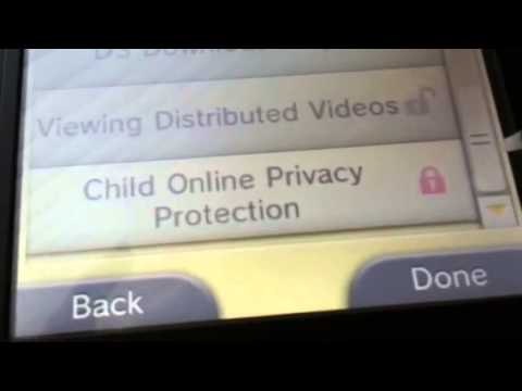 Help 3DS parental control issue - YouTube