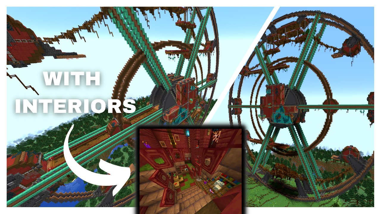 I Made a Rolling Village out of 1.19 WILD UPDATE Blocks! - Minecraft ...