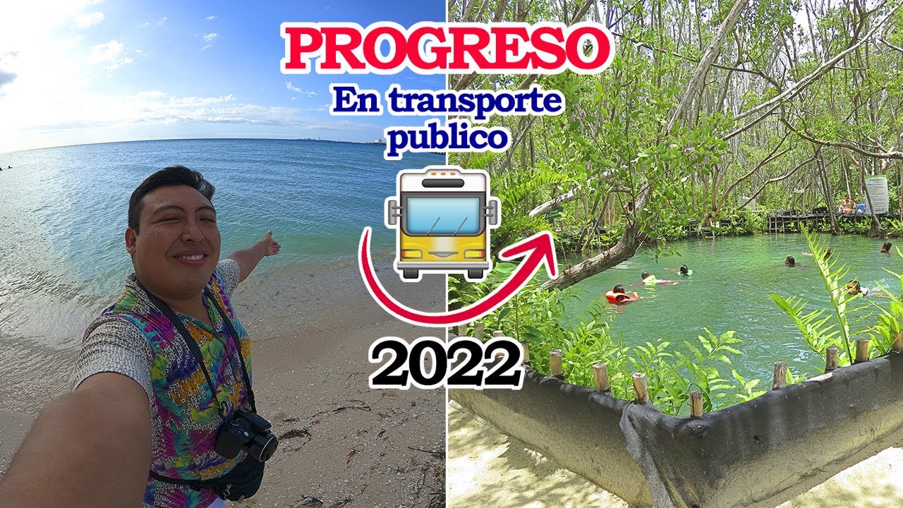 PROGRESO 🔵, como llegar desde Mérida a Progreso en autobús o colectivo ...