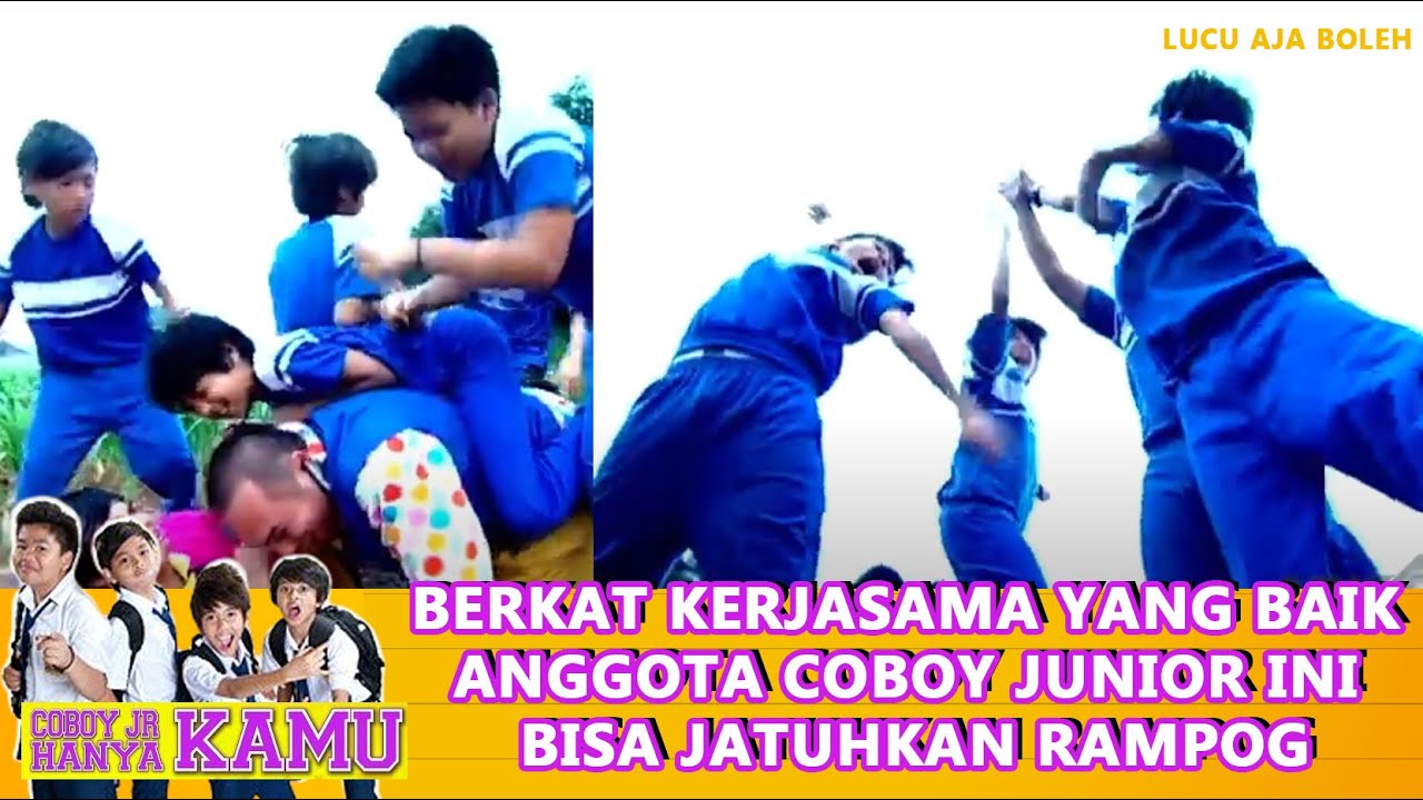 BERKAT KERJASAMA YANG BAIK ANGGOTA COBOY JUNIOR INI BISA JATUHKAN ...