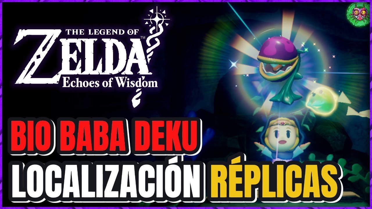 Localización de la RÉPLICA "BIO BABA DEKU" | 💯The Legend of Zelda ...