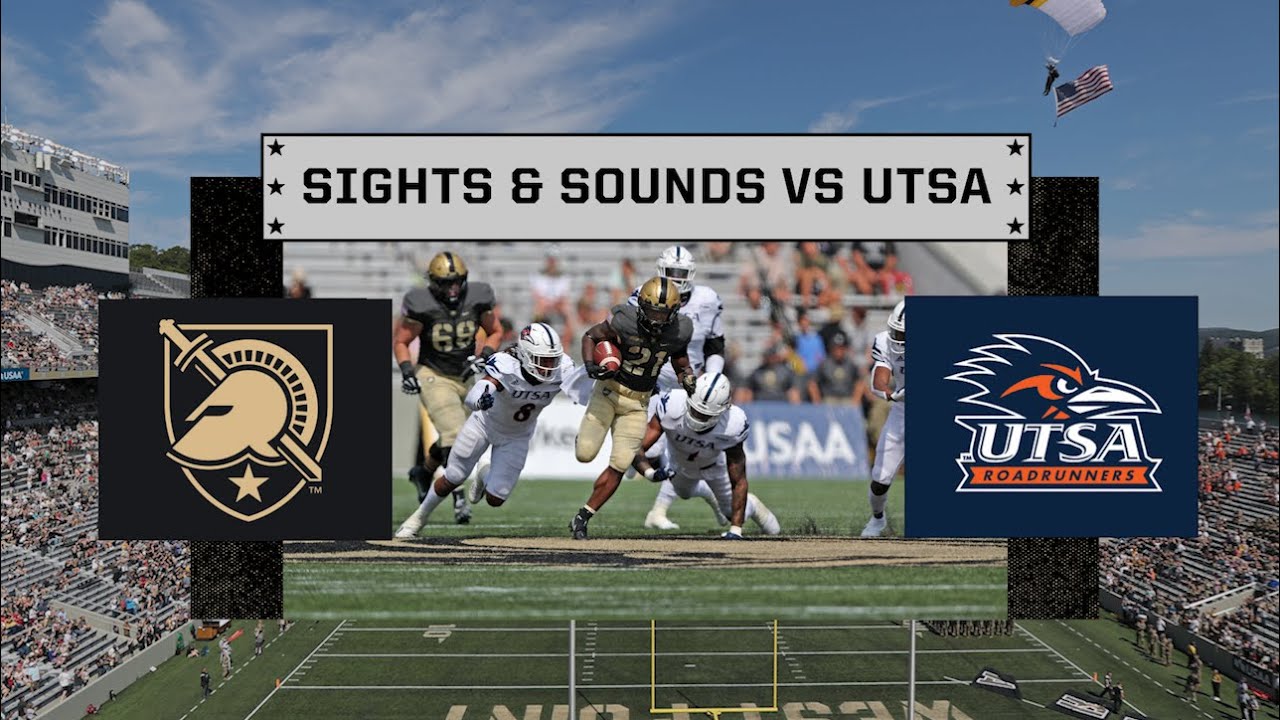 Army Football: Sights and Sounds vs UTSA - YouTube