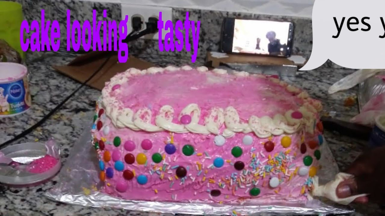 Baking a cake 🎂🍰 - YouTube