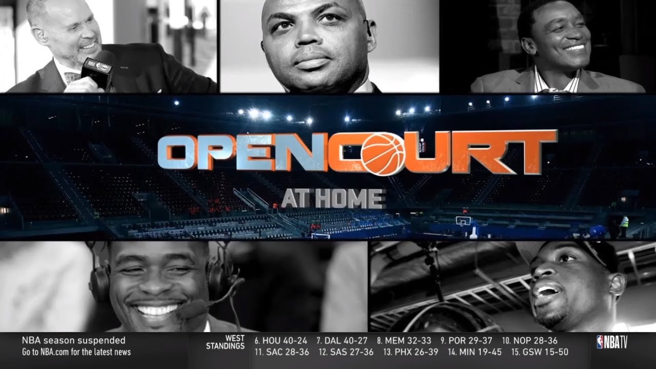 (Full) NBA Open Court Carona Virus Special | Charles Barkley Dwyane ...