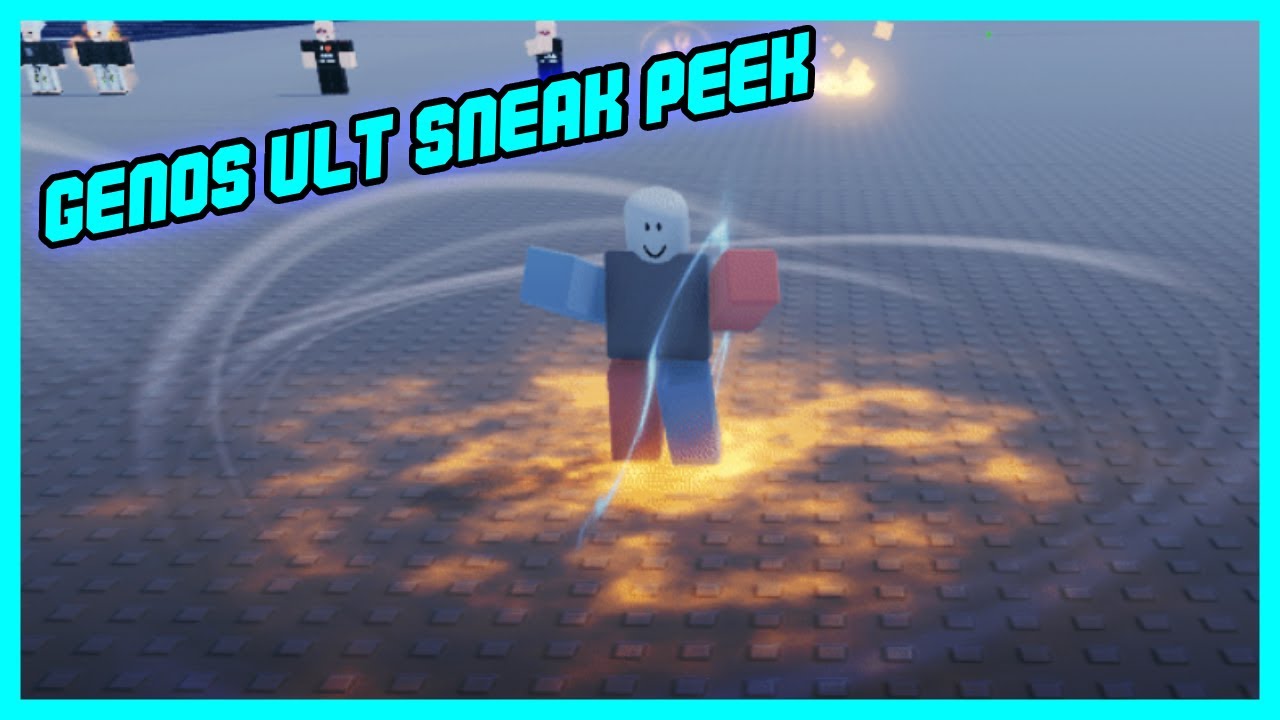 GENOS ULT SNEAK PEEK - Roblox Saitama Battlegrounds - YouTube