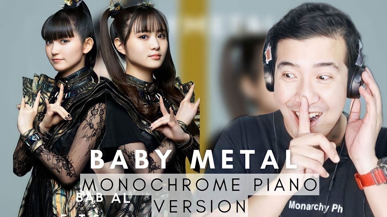 [REACTION ] BABYMETAL - Monochrome - Piano ver. / THE FIRST TAKE - YouTube