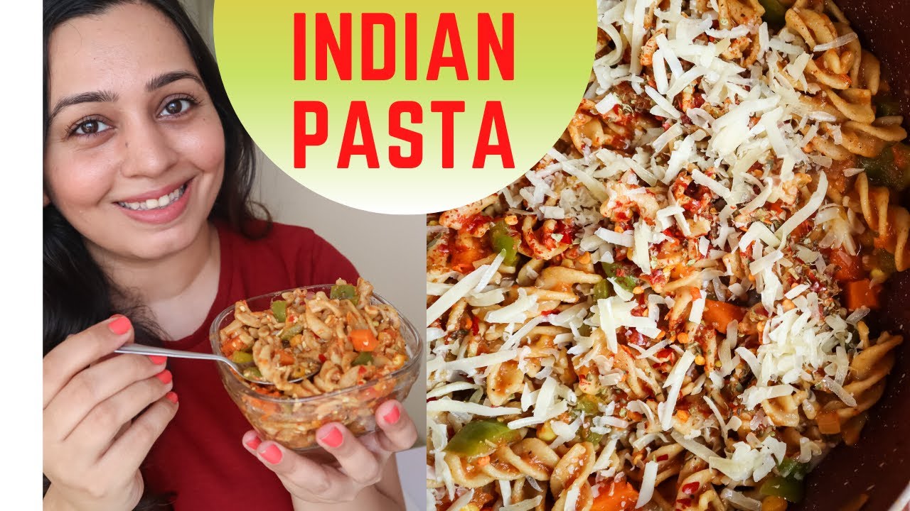 Indian Pasta Street Food Style LOTS OF MASALA & CHEESE - YouTube
