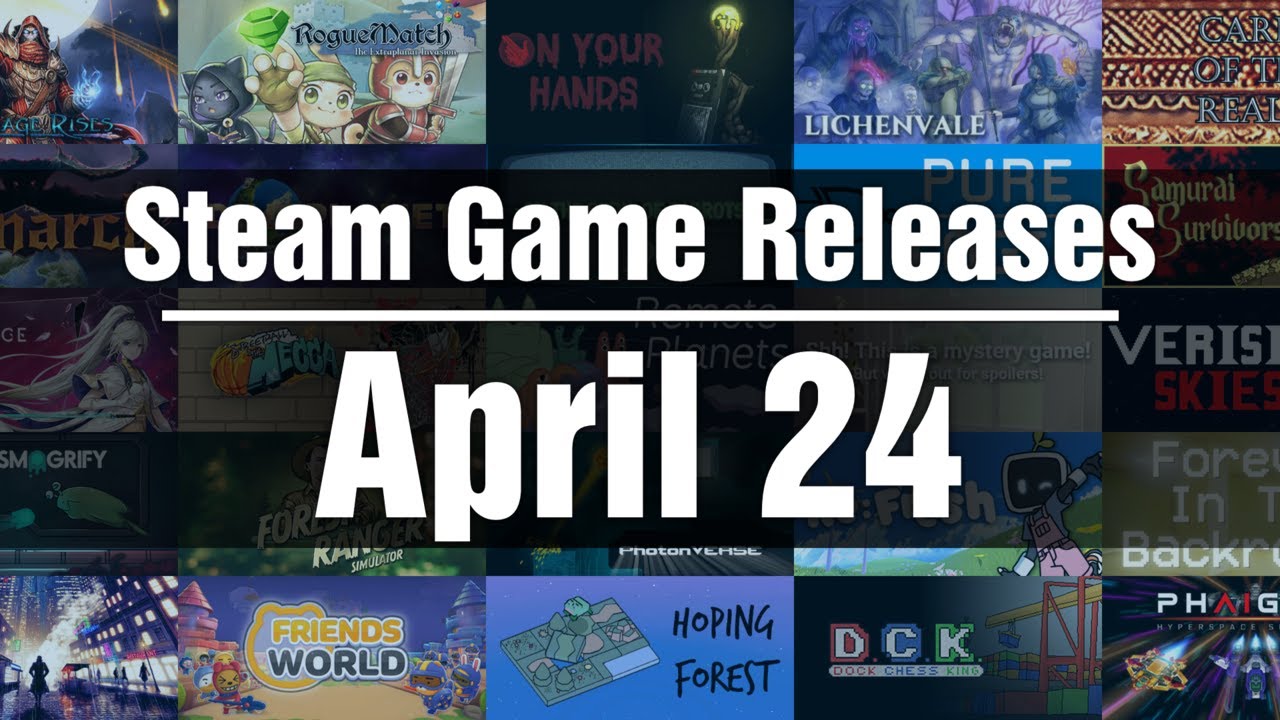 New Steam Games - Monday April 24 2023 - YouTube
