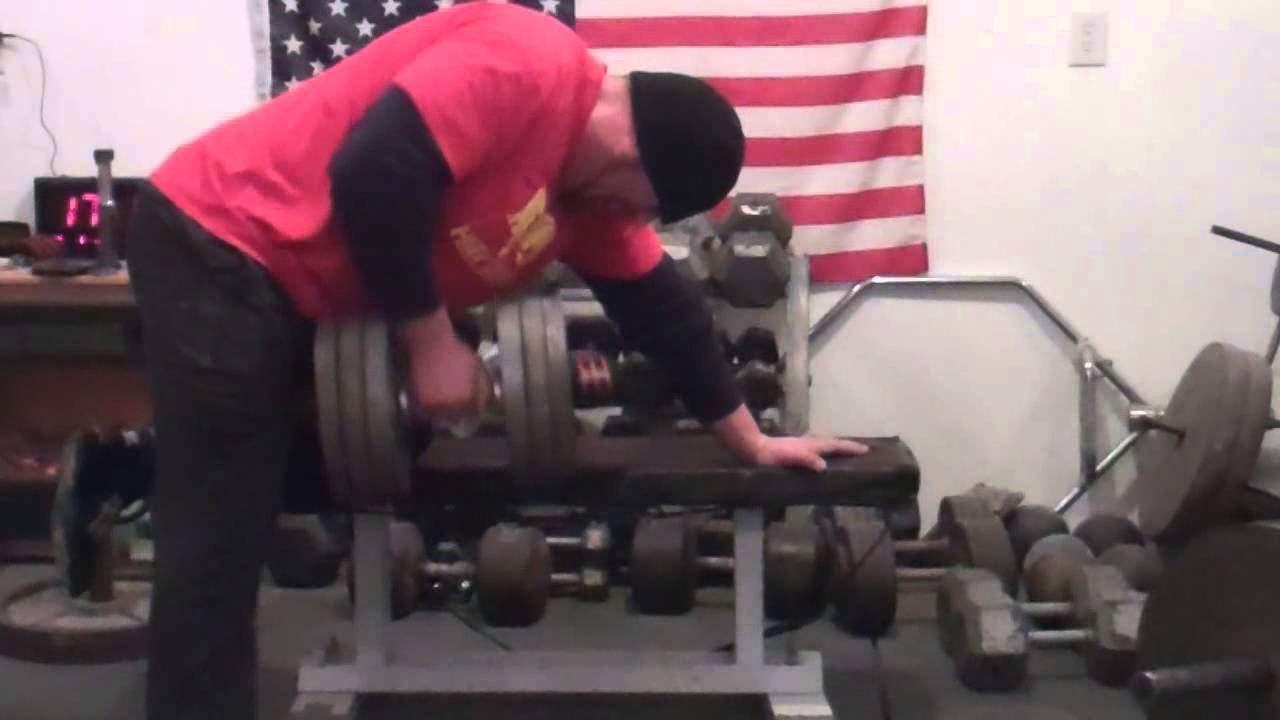 Big Back Training: Heavy Dumbbell Rows - Dynamic & Isometric - YouTube