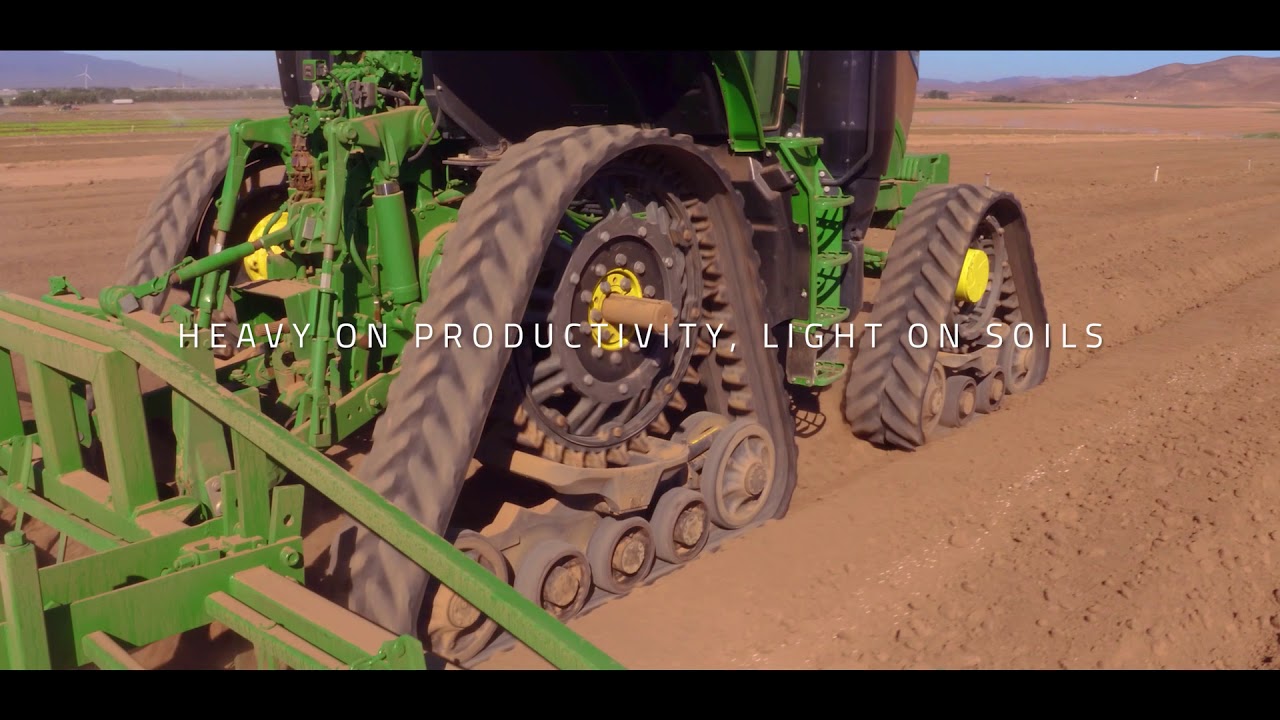 S-TECH 600R - Narrow track systems for tractors - YouTube