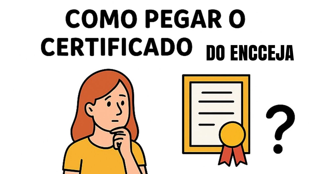 Como pegar o certificado do Encceja: Veja onde e como solicitar o seu ...