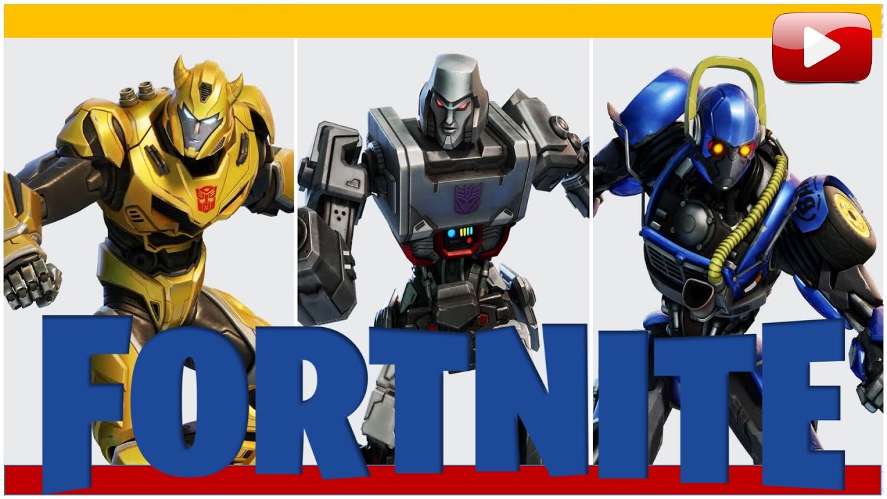 Paquete Transformers de FORTNITE - YouTube