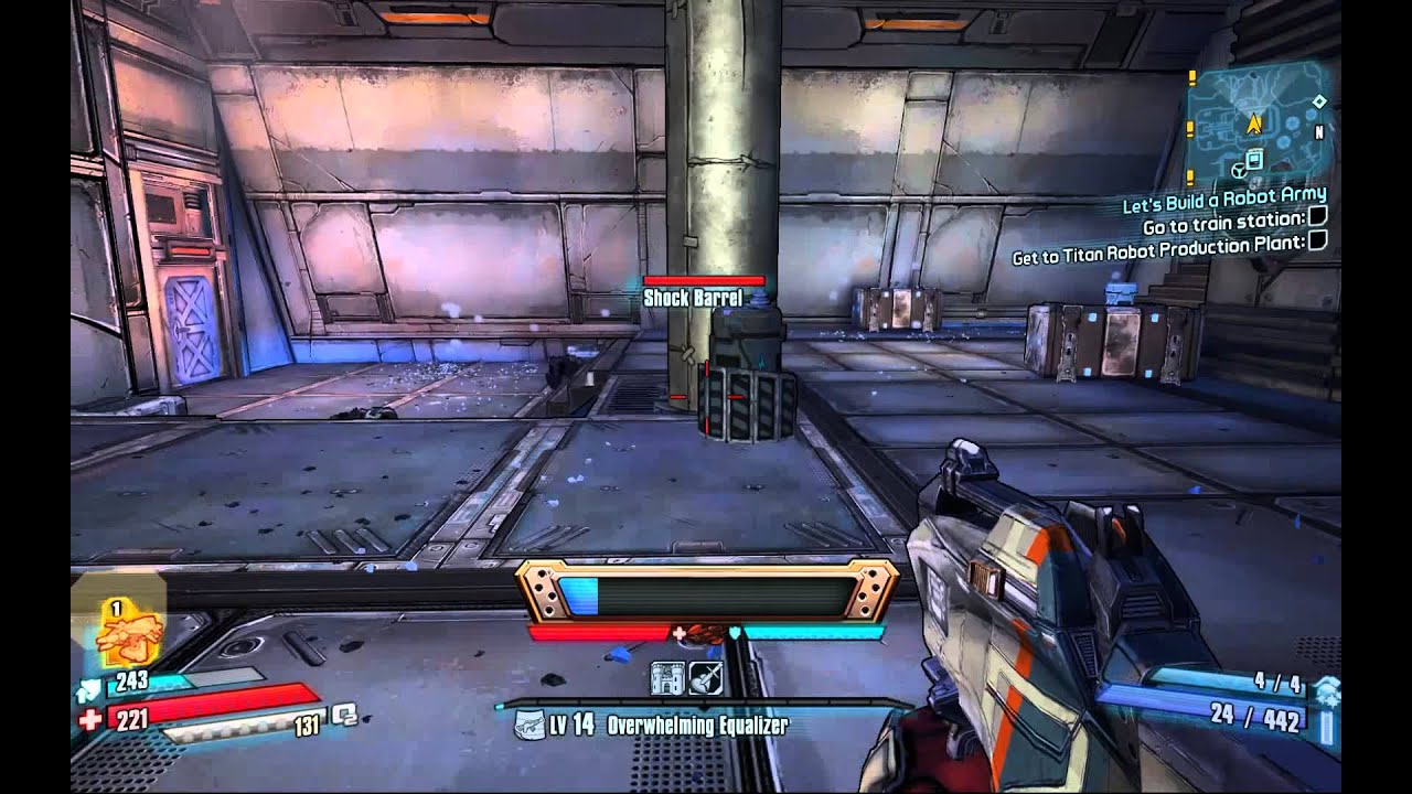 Borderlands: The Pre-Sequel - Let's Build a Robot Army: One Shot ...