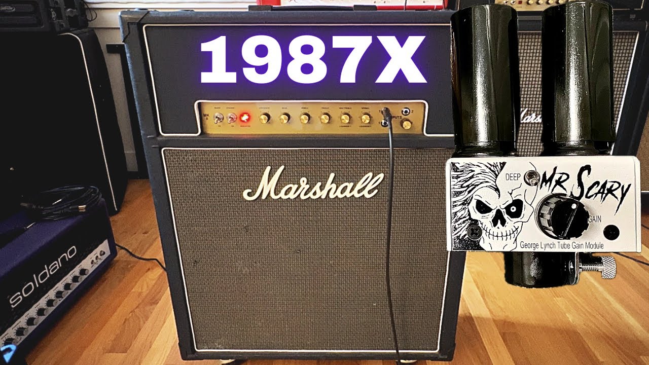 Marshall 1987x Plexi w/ Mr Scary Mod - YouTube