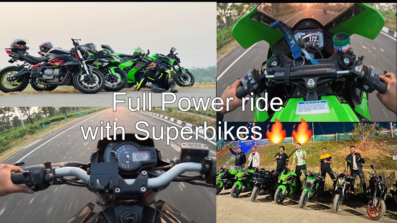 FULL POWER RIDE WITH SUPERBIKES N MEET UP WITH //@bikerdhrub ...