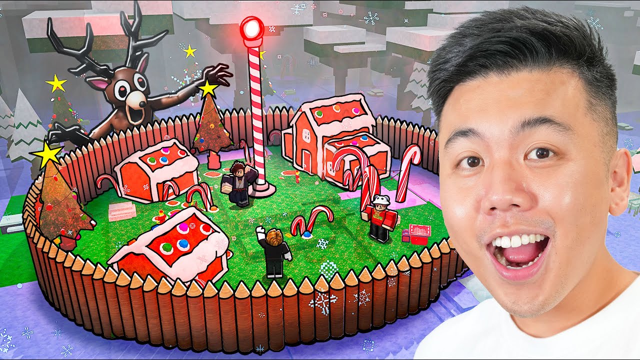 I Built The SAFEST North Pole Base in The NEW 99 Nights in the Forest ...