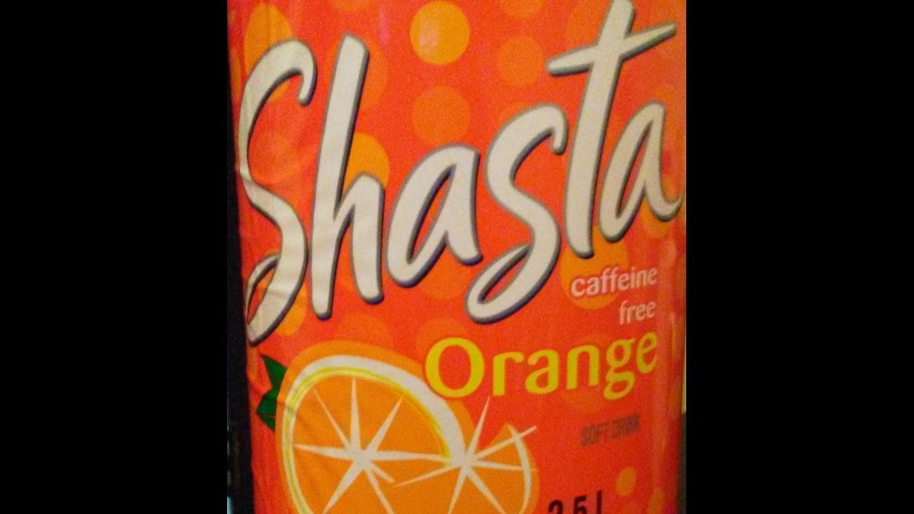 Shasta Orange Soda 2.5L Bottle 2017 - YouTube
