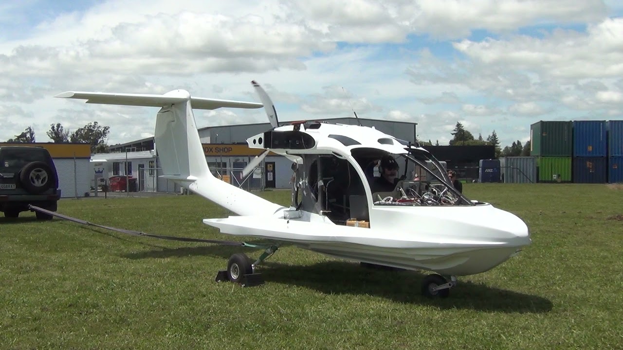 Vickers Wave - First Engine Run - YouTube