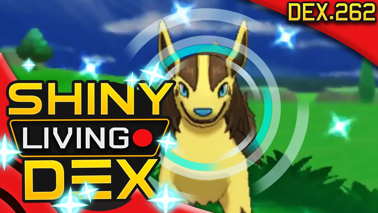 SHINY MIGHTYENA! FINALLY! Live Reaction! Quest For Shiny Living Dex ...