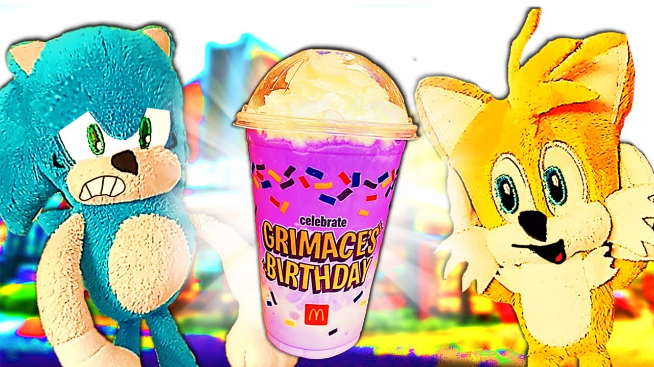 Tails' Grimace Shake - Sonic on Air - YouTube