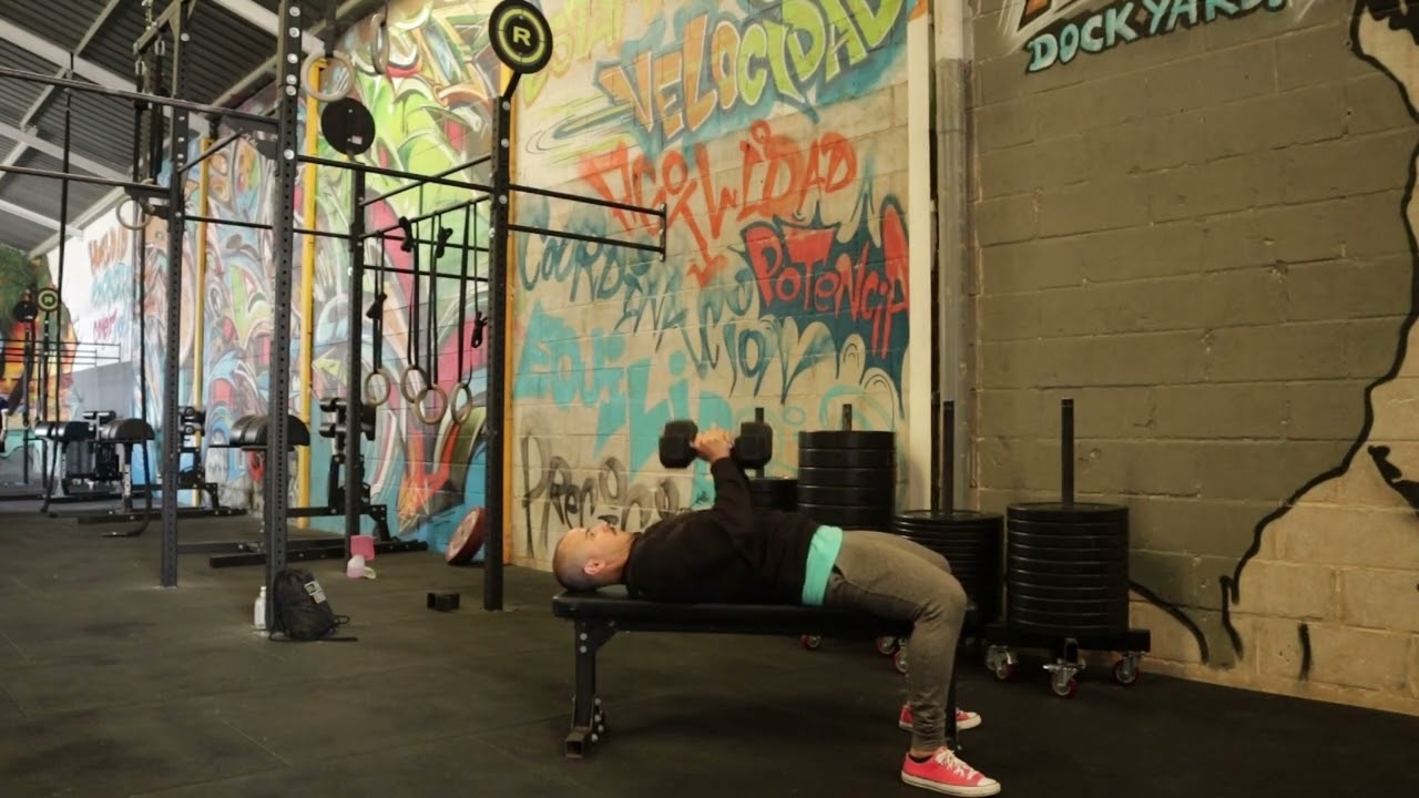 Dumbbell Coffin Press (TFA) - YouTube