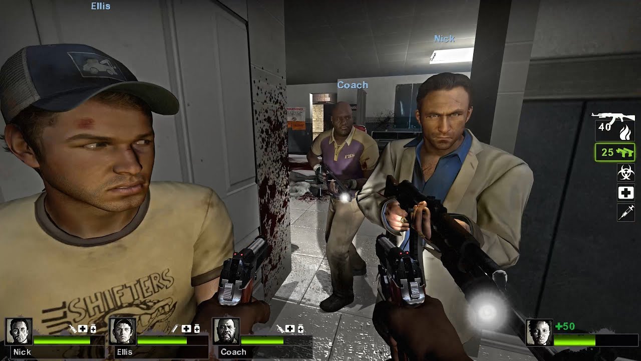 Left 4 Dead 2 Campaign Gameplay 115 - Resident Evil Outbreak: The Hive ...