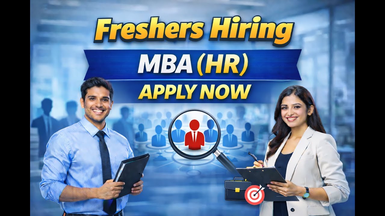 Freshers Job Opening : MBA HR : Talent Acquisition - YouTube