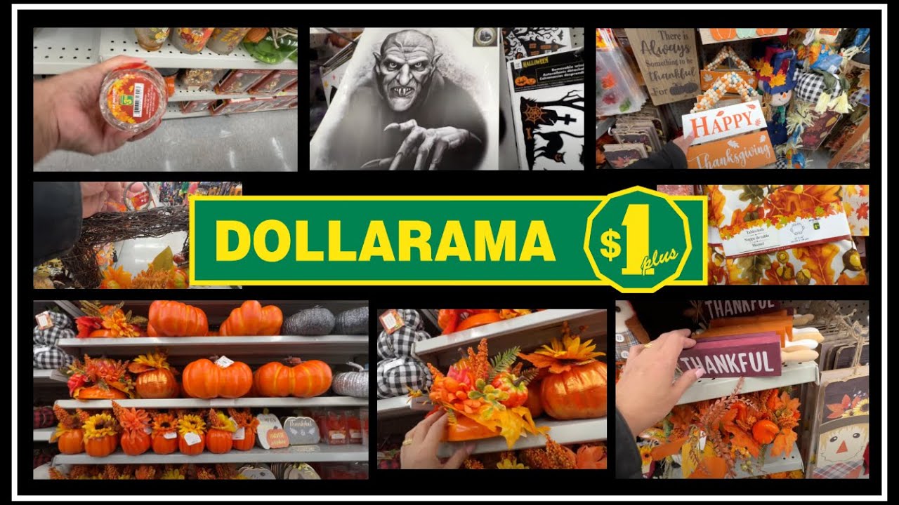 DOLLARAMA | FALL/HALLOWEEN 2024 - YouTube