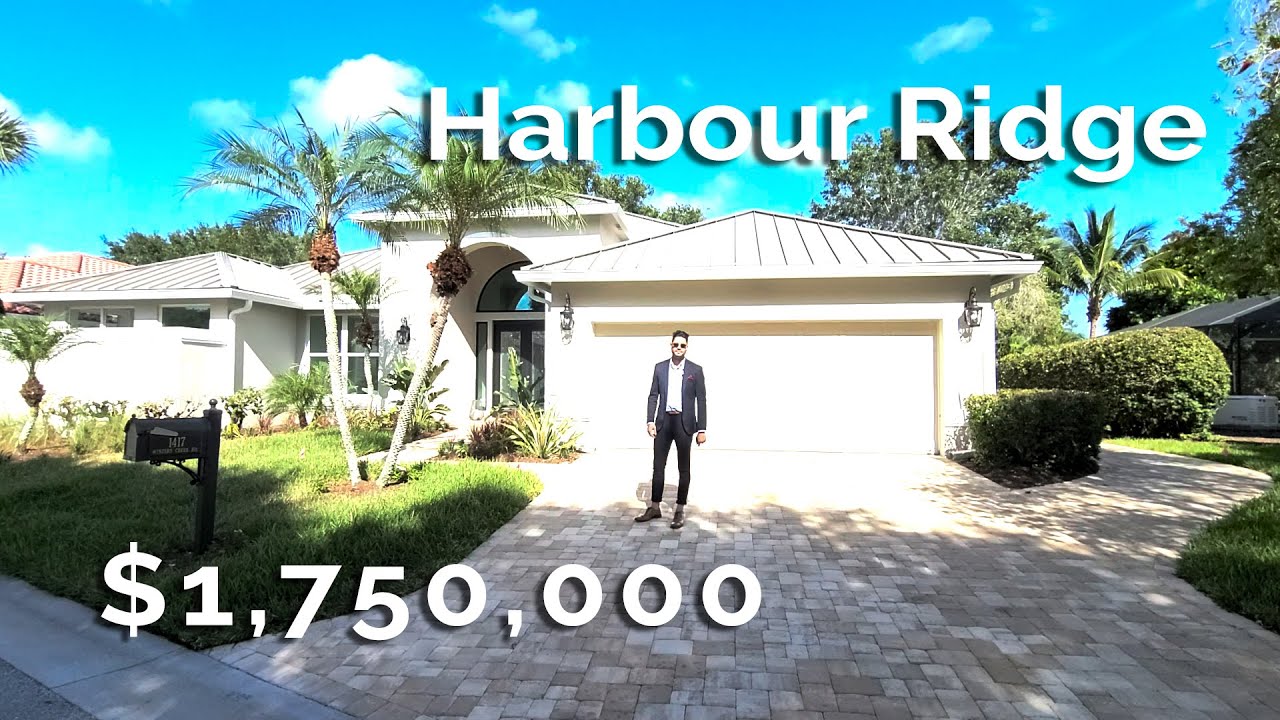 Touring this Gorgeous, Newly Renovated Villa in Harbour Ridge, Florida ...