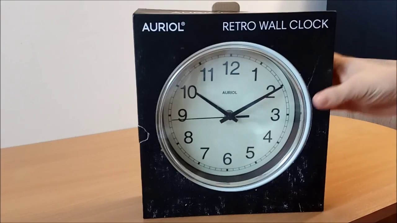 Auriol Lidl Retro falióra kicsomagolás + vélemény (Unboxing) Review ...