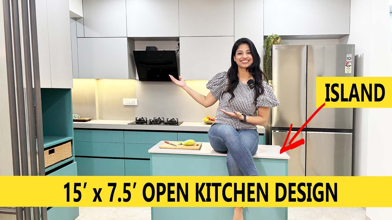 Open Kitchen Interior Design | Island Kitchen Designs India |Open ...