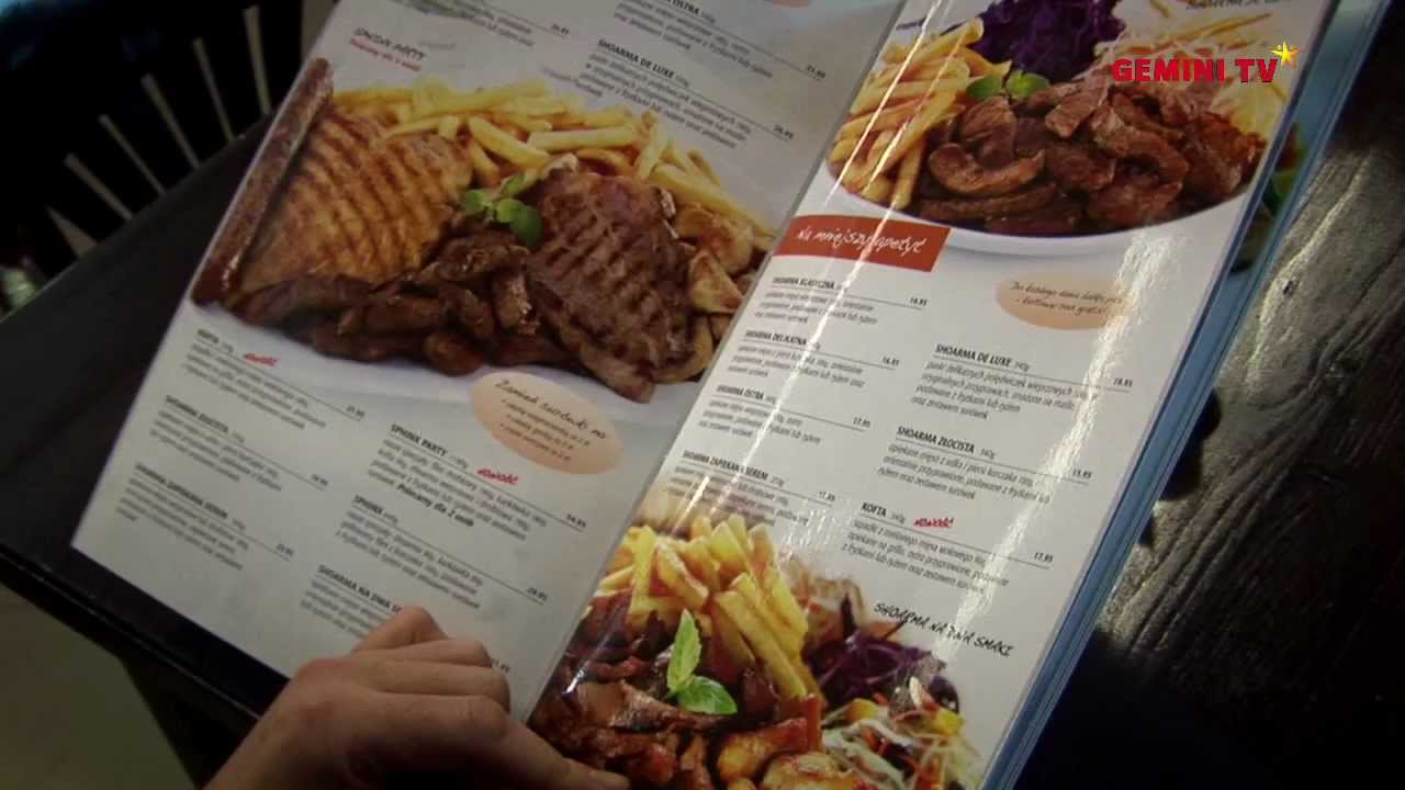 GeminiTV: Nowe menu w Restauracji Sphinx - YouTube