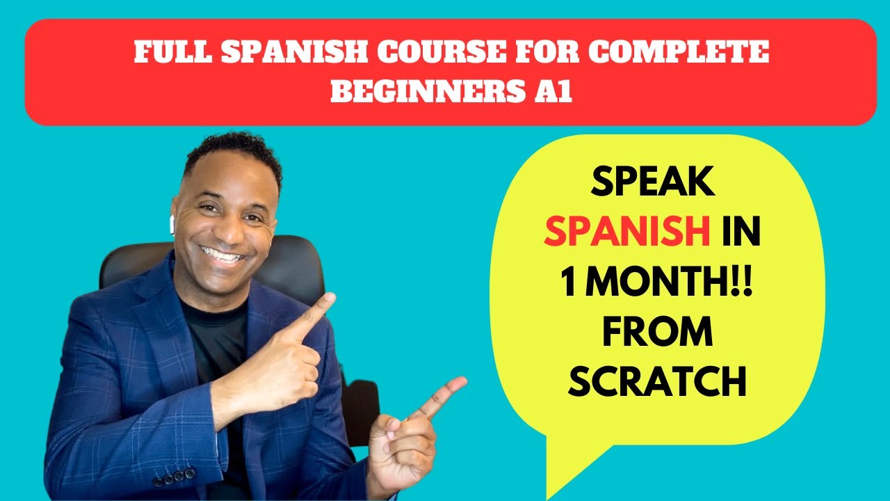 Spanish course for complete beginners level A1 - YouTube