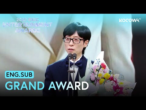 🏆 Grand Award Winner: Yu Jae Seok | 2025 MBC Entertainment Awards | KOCOWA+