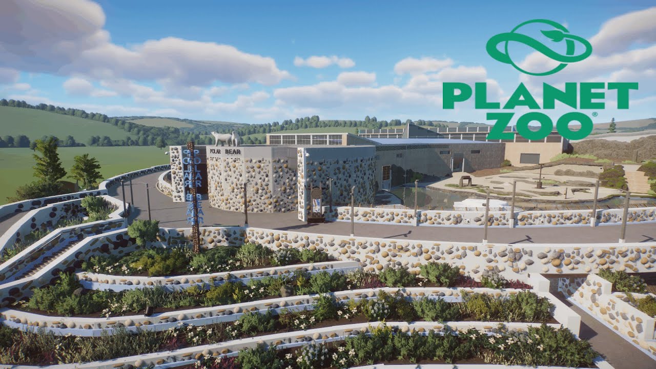 Planet Zoo: Realistic Polar Bear Blueprint placement tutorial - YouTube