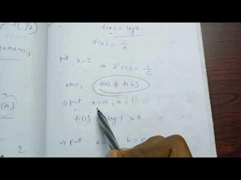 Lagrange's Mean Value Theorem Real Analysis maths || problems || - YouTube