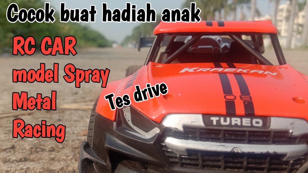 RC Car Spray, Metal, Racing Tes Drive - YouTube